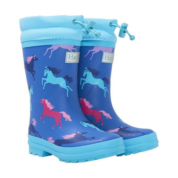 Hatley | Shoes | Hatley Prancing Horses Sherpalined Rain Boot | Poshmark